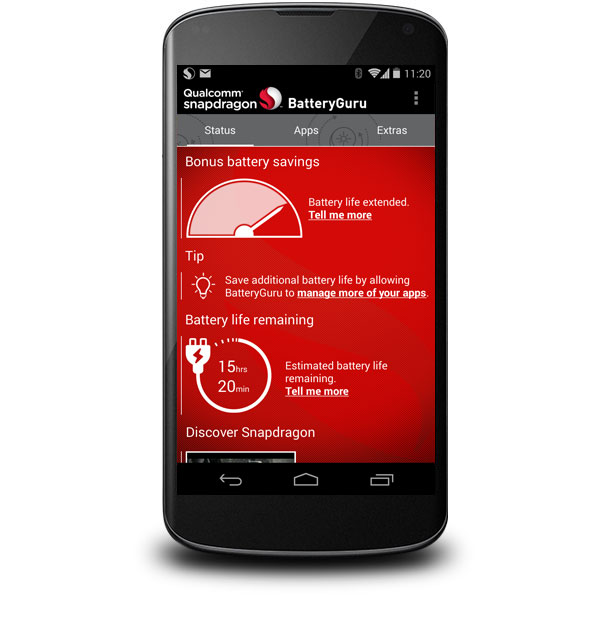 Snapdragon™ BatteryGuru - TeknoSeyir
