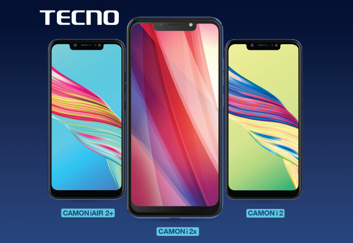Tecno Camon iAir2+, i2, i2x Tanıtıldı [Transsion İmparatorluğu Durmak ...