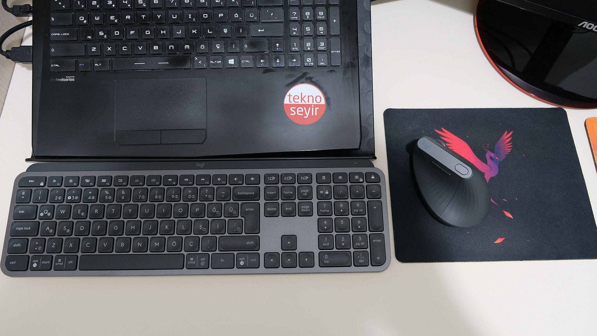 Logitech MX Keys + MX Vertical. Set tamamlandı - TeknoSeyir