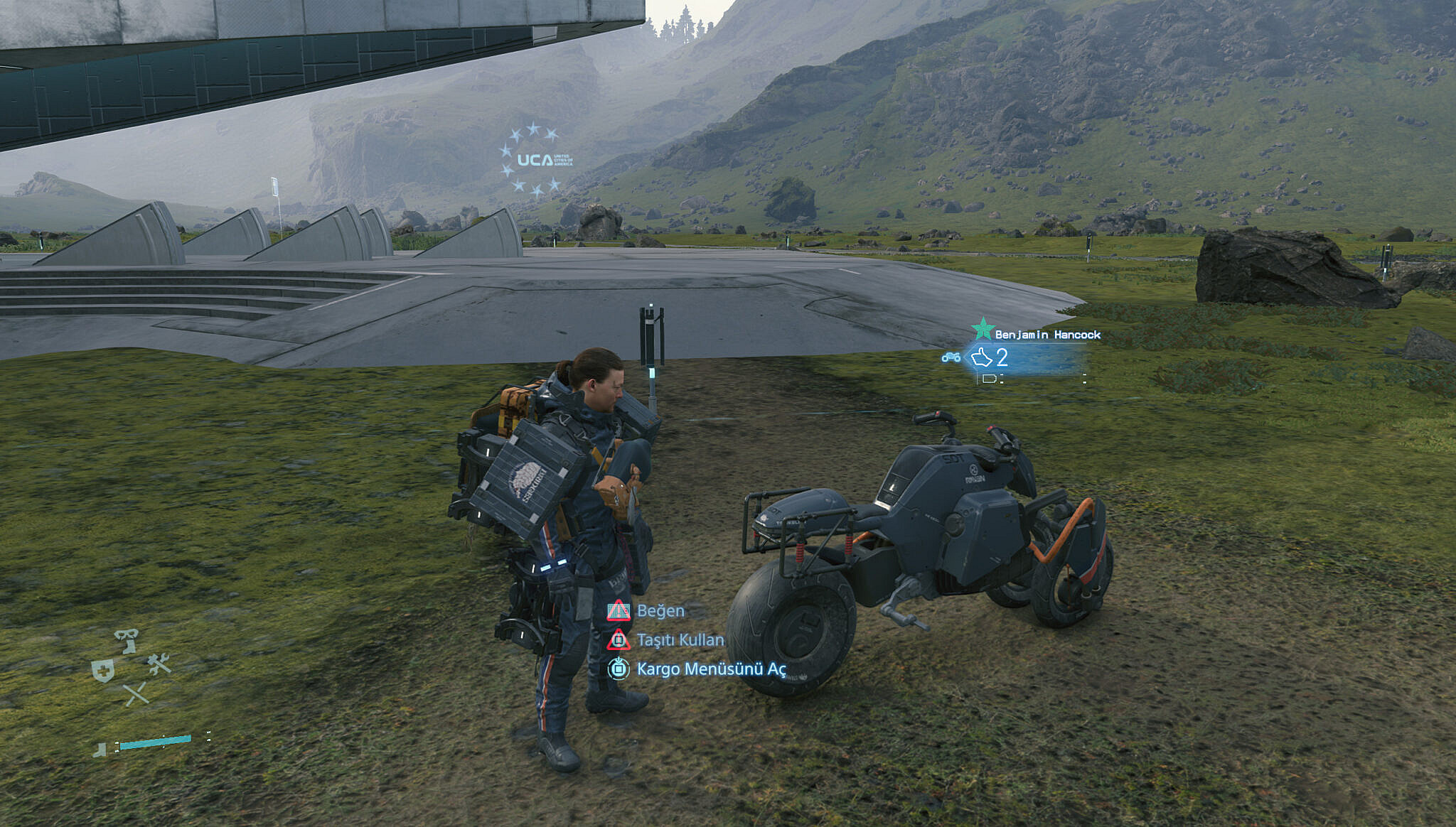 Death strandings'te motor buldum daha oyunun - TeknoSeyir