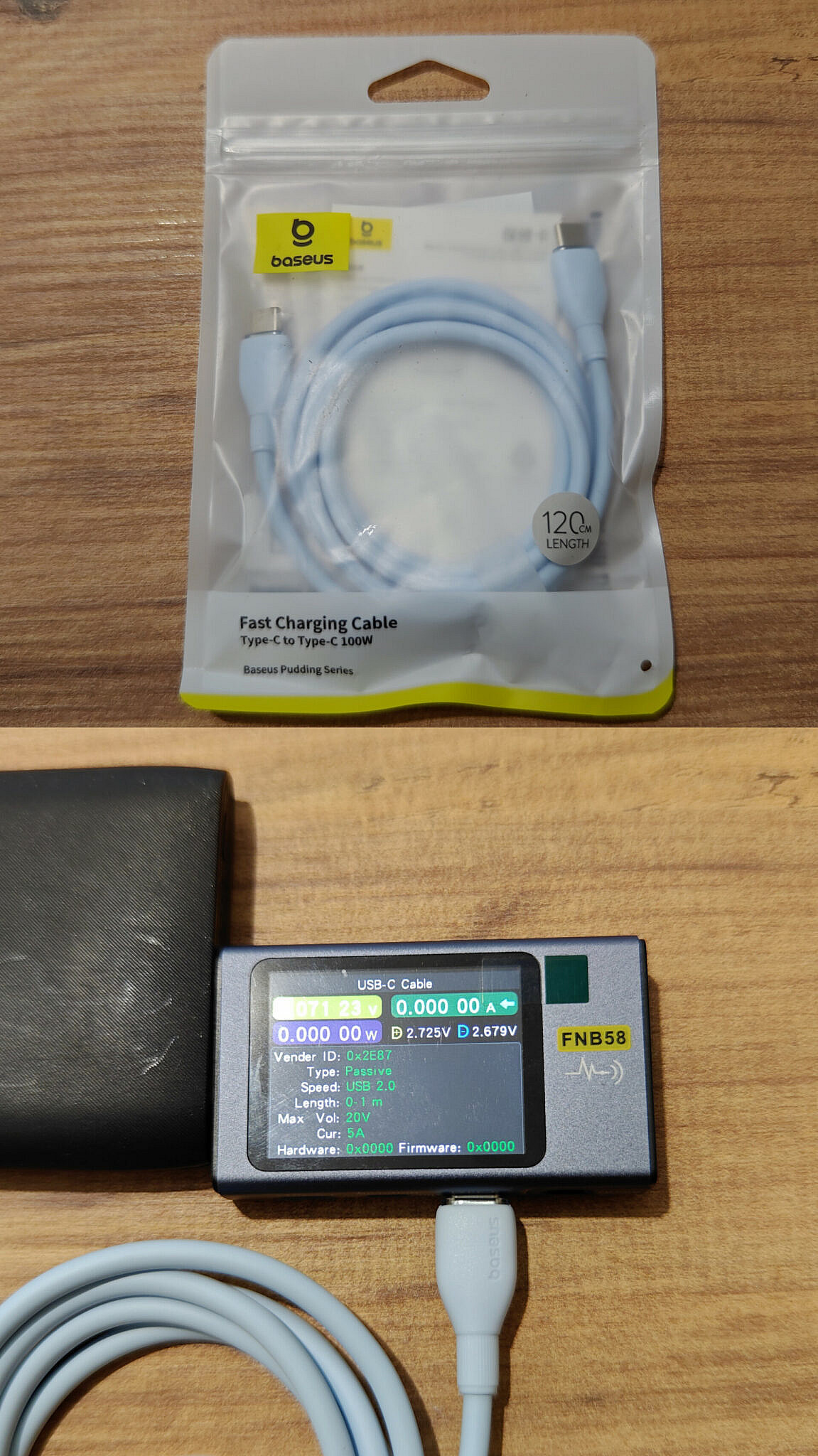 Baseus Pudding Type-C to Type-C 100W şarj kablosu - TeknoSeyir